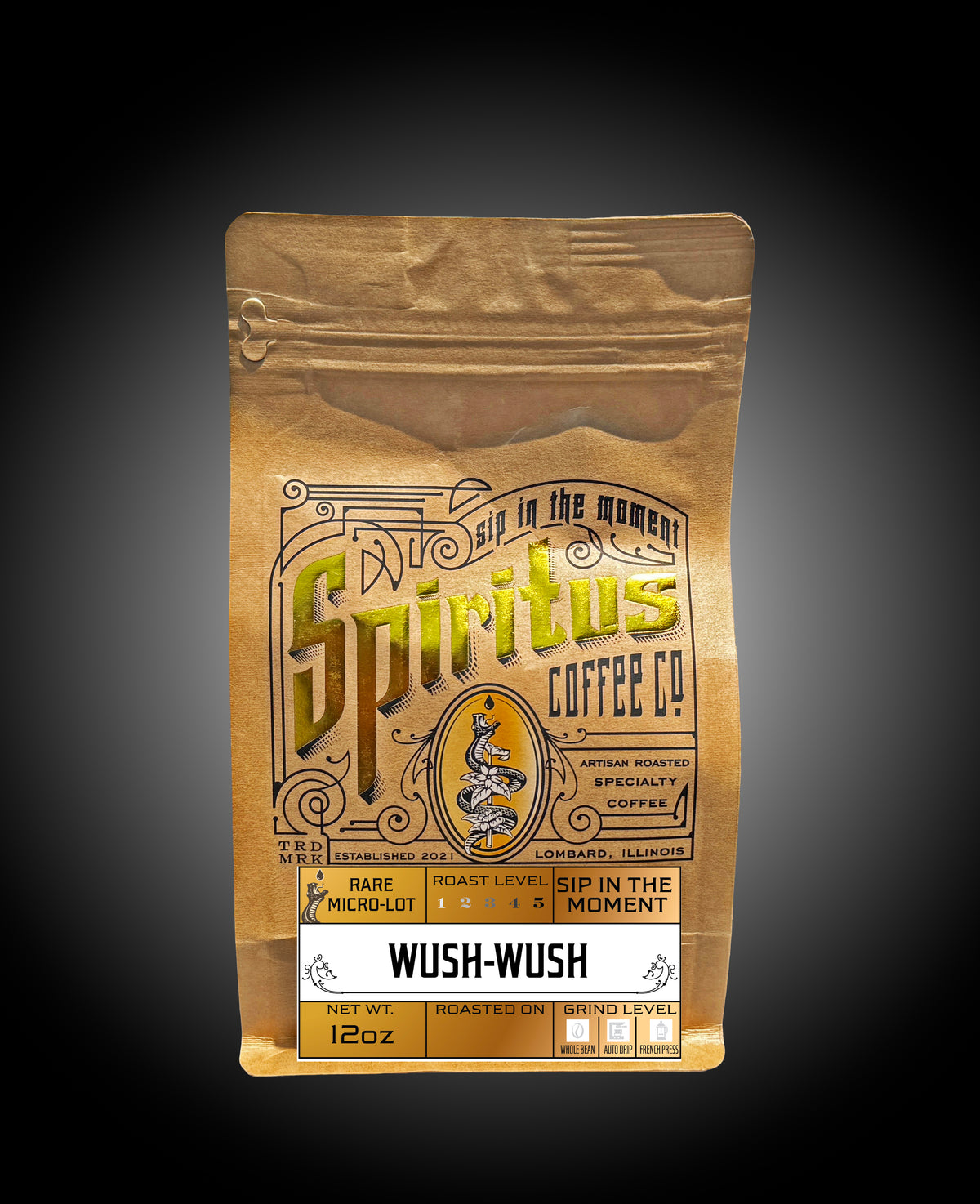 WUSH WUSH - Ethiopia Natural Process– Spiritus Coffee Co.